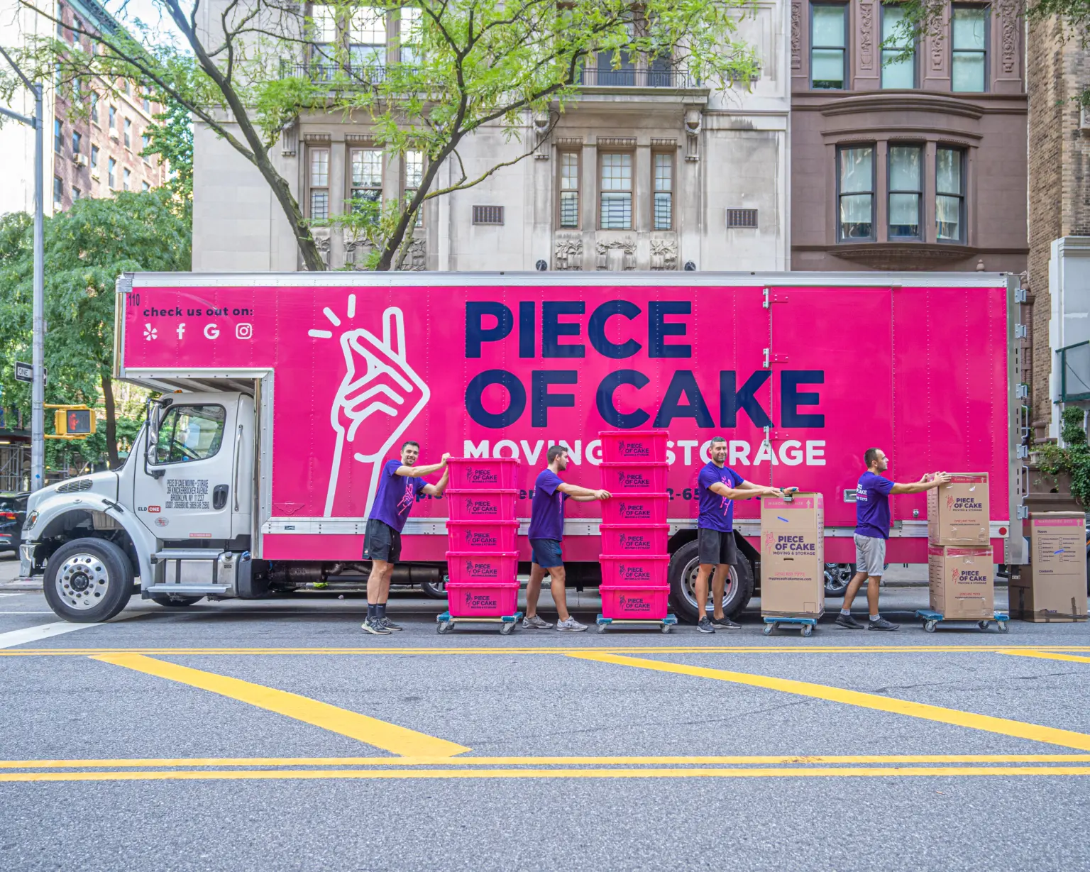 Small Moves NYC | Piece of Cake Moving & Storage